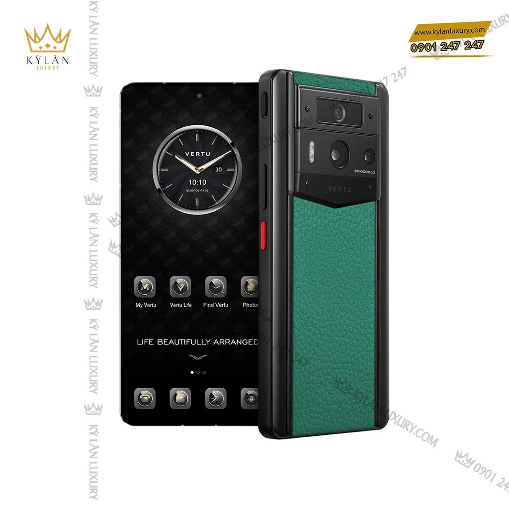 Điện thoại Metavertu 2 Calfskin 5G Web3 AI Phone - Verona Green - Kỳ ...