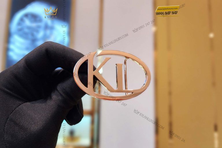 Mặt thắt lưng KL vàng nguyên khối Au750 - Kỳ Lân Luxury