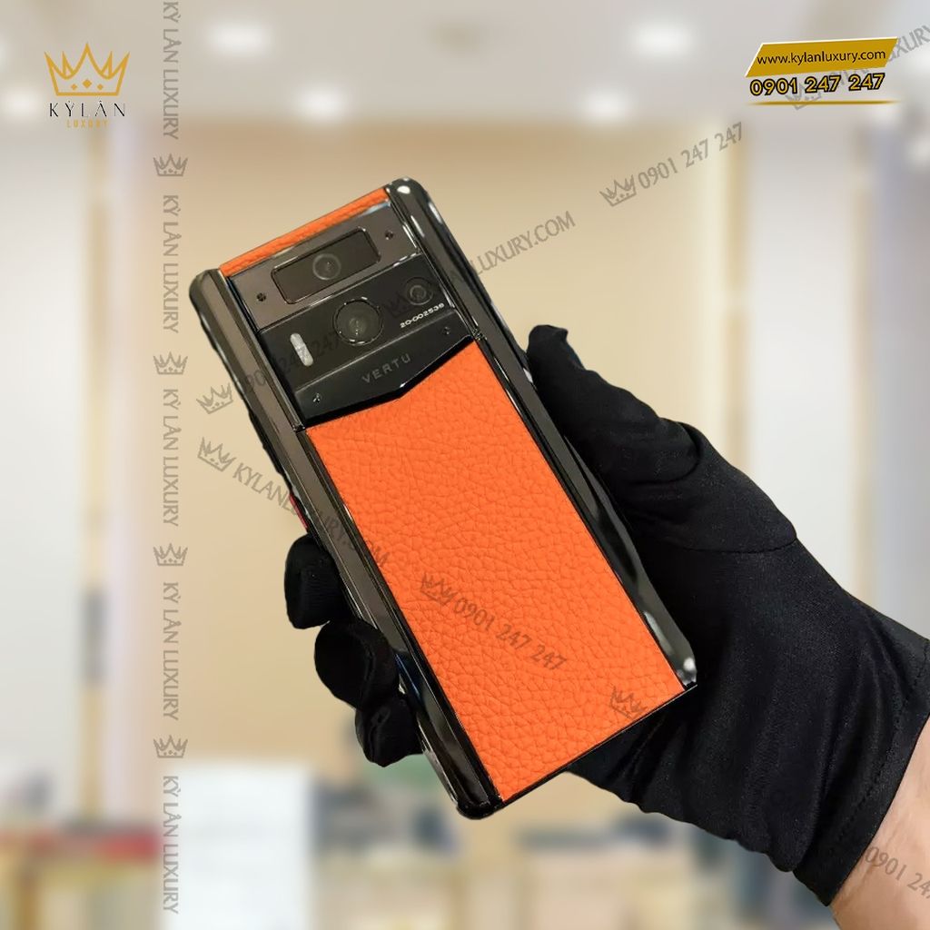 Điện thoại Metavertu 2nd Generation Orange Calf Web3 AI Phone - Kỳ Lân ...