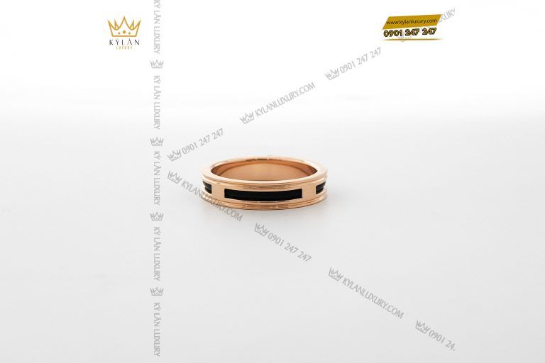 Nhẫn lông voi vàng nguyên khối 18k Au750 - Kỳ Lân Luxury