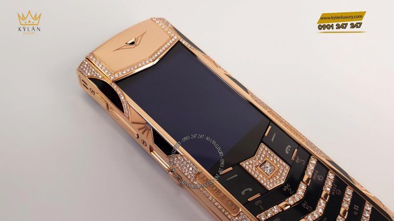VERTU SIGNATURE S FULL GOLD DIAMOND JACOB&CO - Kỳ Lân Luxury