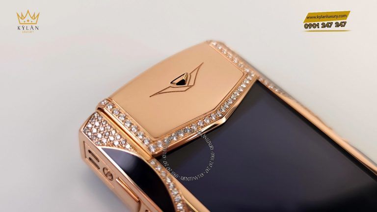 VERTU SIGNATURE S FULL GOLD DIAMOND JACOB&CO - Kỳ Lân Luxury