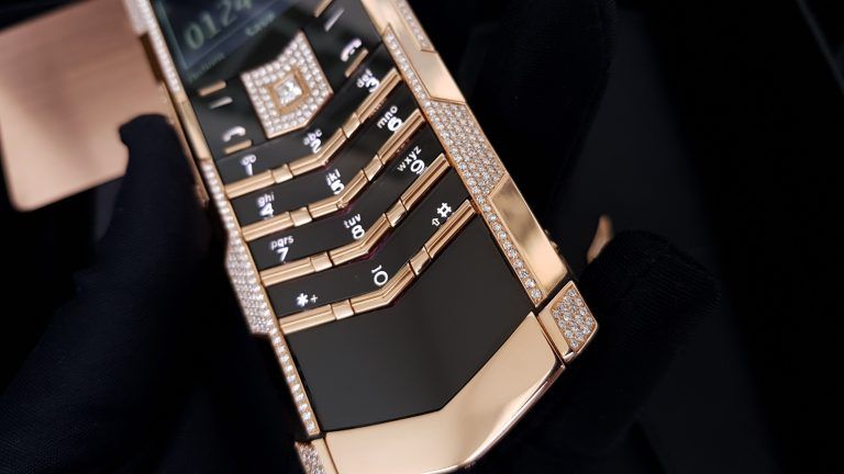 Vertu Signature S Full Gold Mix Diamon Alternative Zigzag - Kỳ Lân Luxury