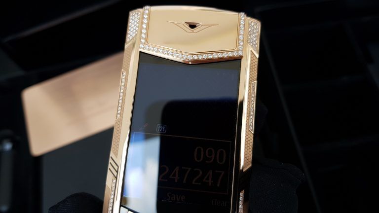 Vertu Signature S Full Gold Mix Diamond Alternative - Kỳ Lân Luxury
