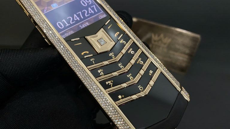 Vertu Signature S Full Gold Mix Diamond - Kỳ Lân Luxury