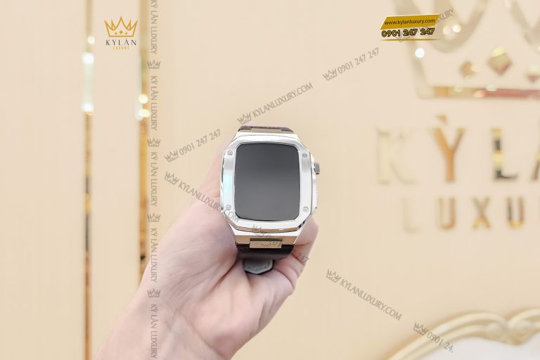 Đồng hồ Vertu MetaWatch Stainless Steel Black Calf - Kỳ Lân Luxury