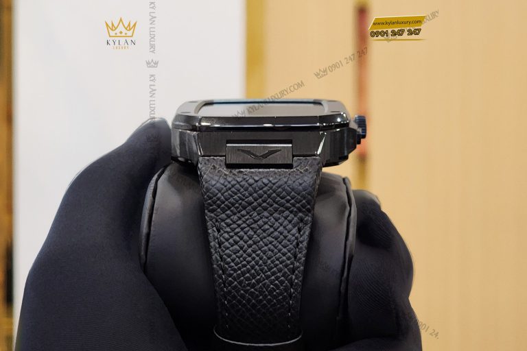 Đồng hồ Vertu MetaWatch Stainless Steel Black Calf - Kỳ Lân Luxury