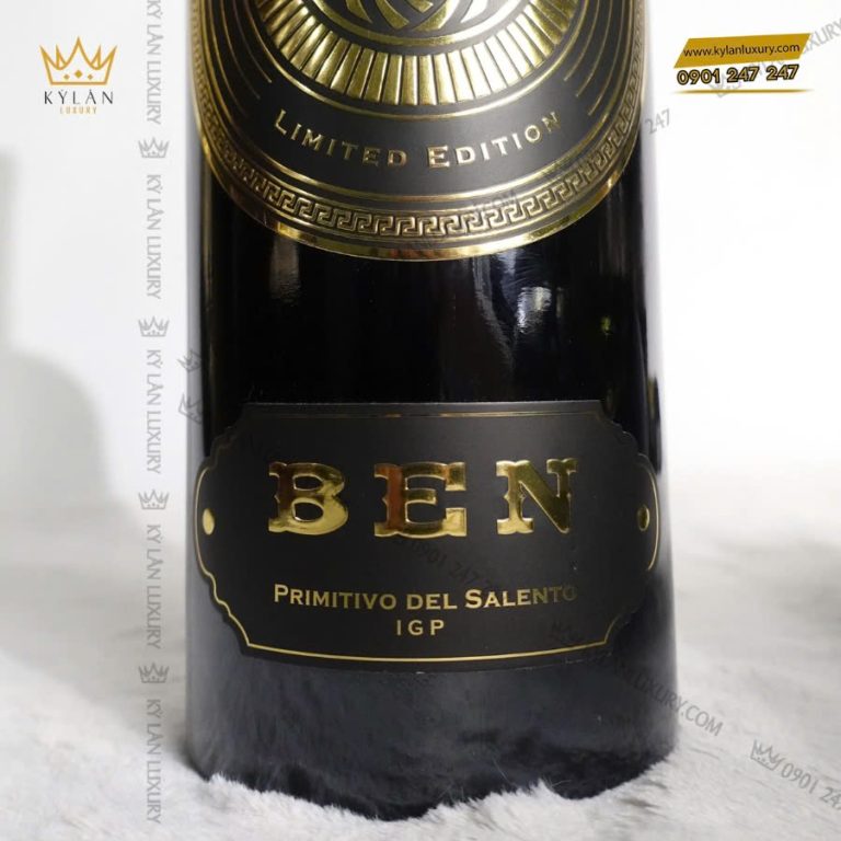 Rượu vang Ý Ben Gold Feudi Salentini Salento Limited Edition - Kỳ Lân ...