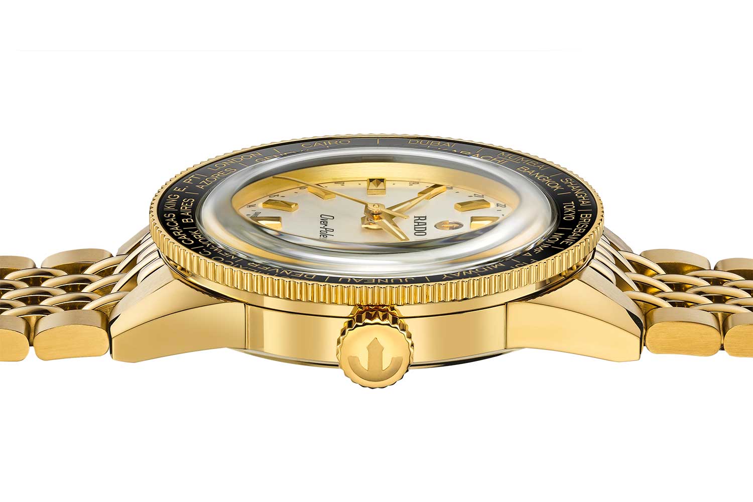 Đồng hồ Rado Captain Cook Over-Pole Worldtimer PVD 39mm - Kỳ Lân Luxury