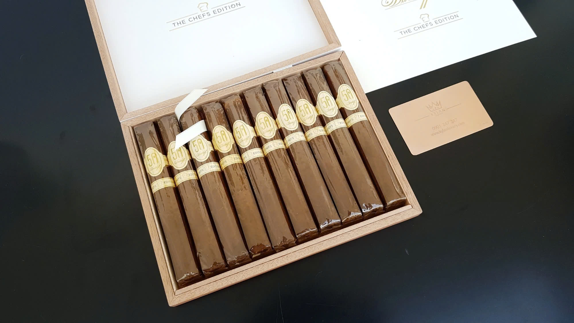 Xì gà Davidoff Chef's Edition 50th Anniversary - Cigar của thượng lưu ...