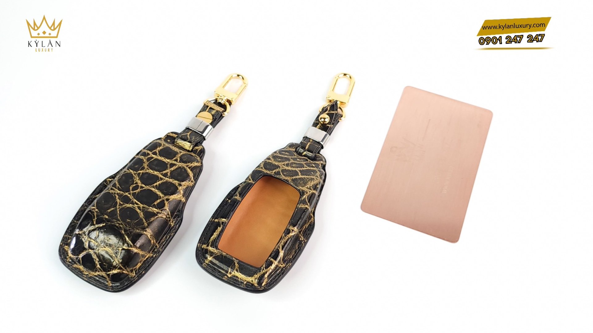 BAO DA CHÌA KHÓA MERCEDES ALLIGATOR - Kỳ Lân Luxury