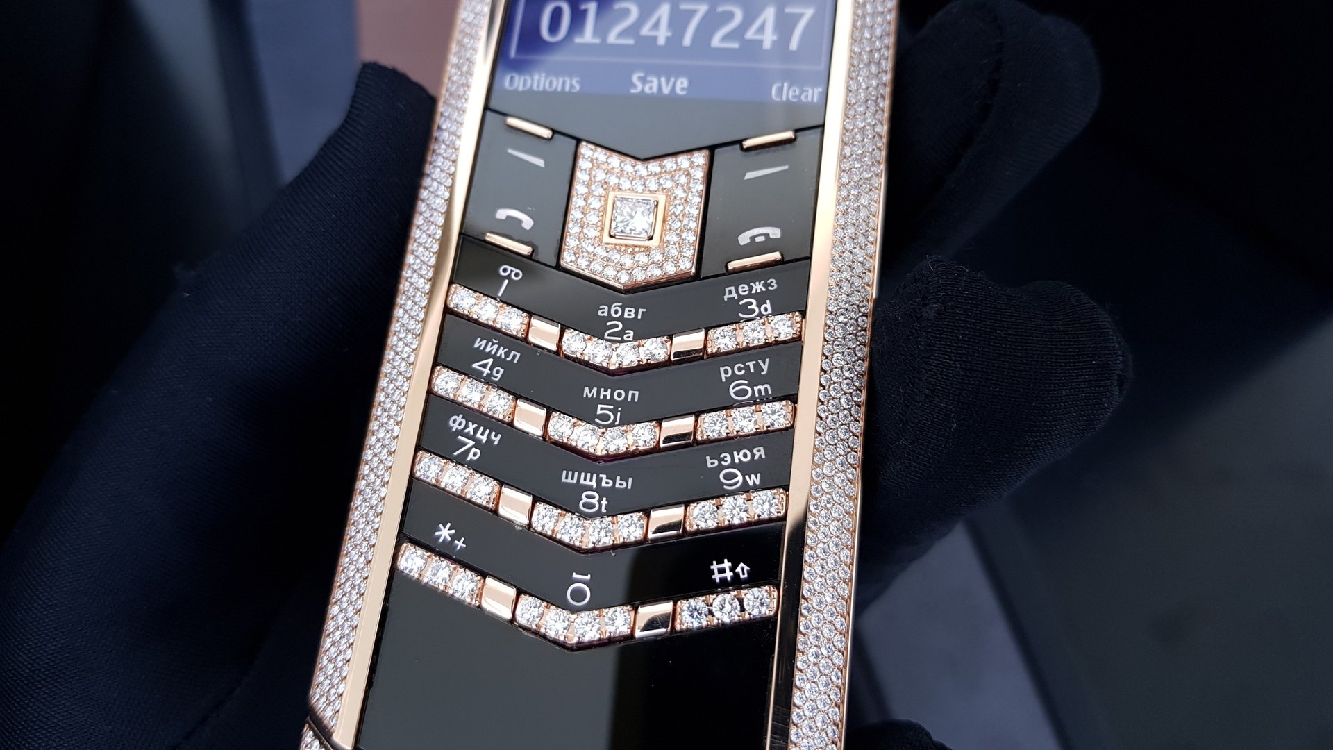 Vertu Signature S Full Gold Diamond - Kỳ Lân Luxury