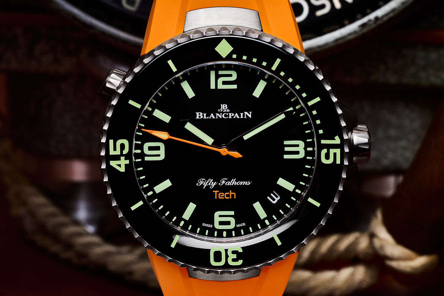 Đồng hồ Blancpain Fifty Fathoms Tech 45mm - Kỳ Lân Luxury
